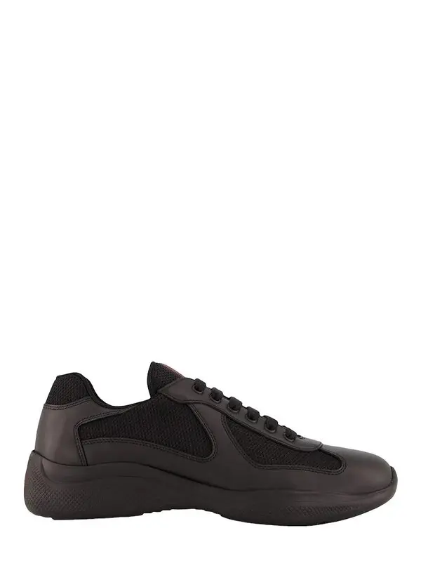 Prada America's Cup Triple Sneakers - Black