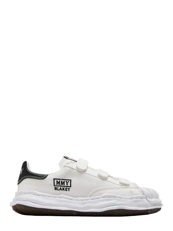 Mihara Yasuhiro Blakey Og Sole Canvas Low Top Sneakers - White