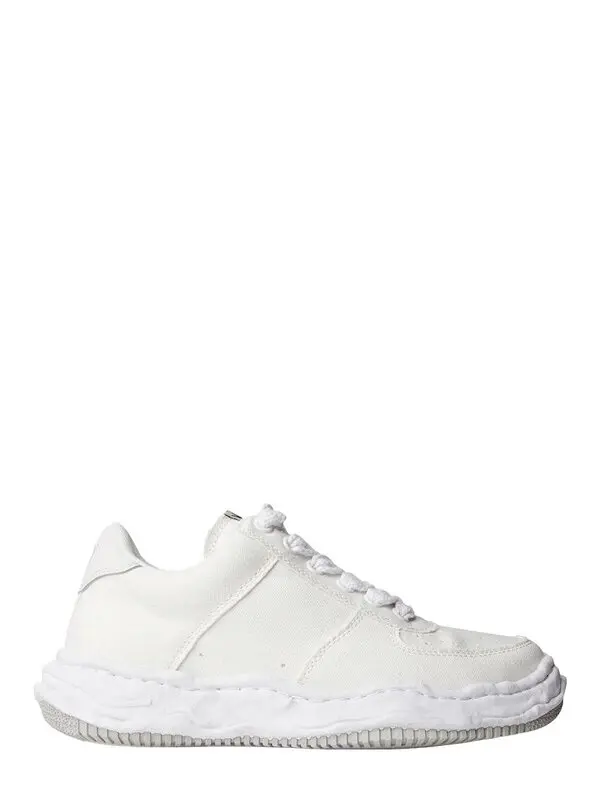 Mihara Yasuhiro Wayne Og Sole Canvas Low Sneakers - White