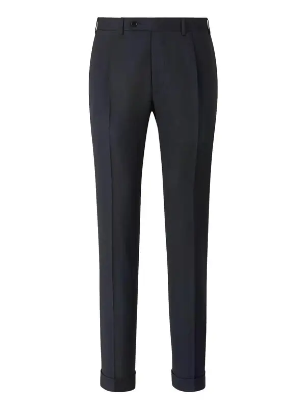Canali Wool Trousers - Blue