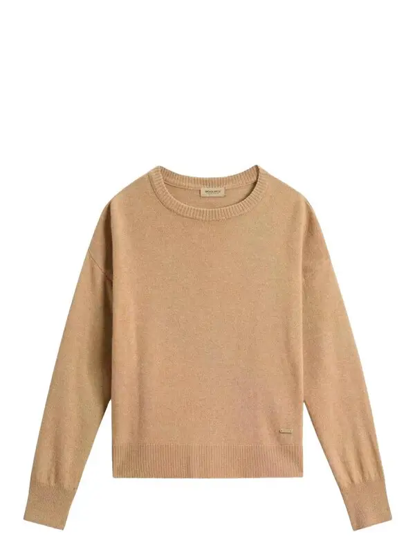 Woolrich Crew-neck Long Sleeve Sweater - Neutrals