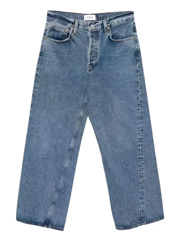 AGOLDE Twist Low Slung Jeans - Blue