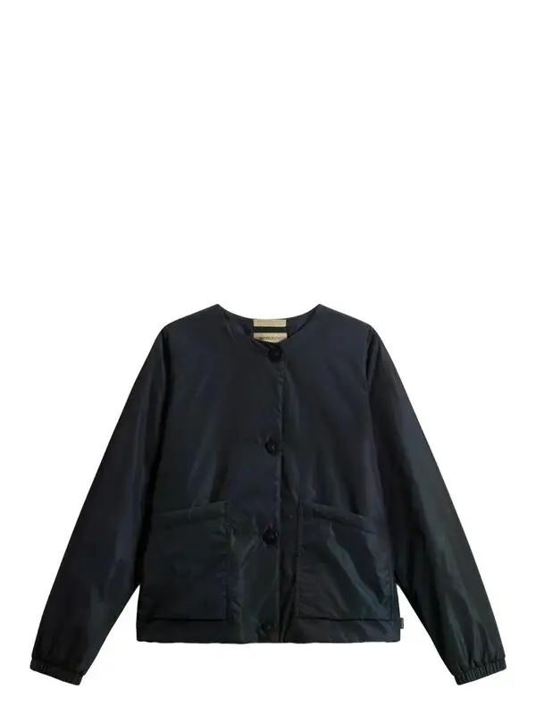 Woolrich Button-fastening Elasticated Jacket - Blue