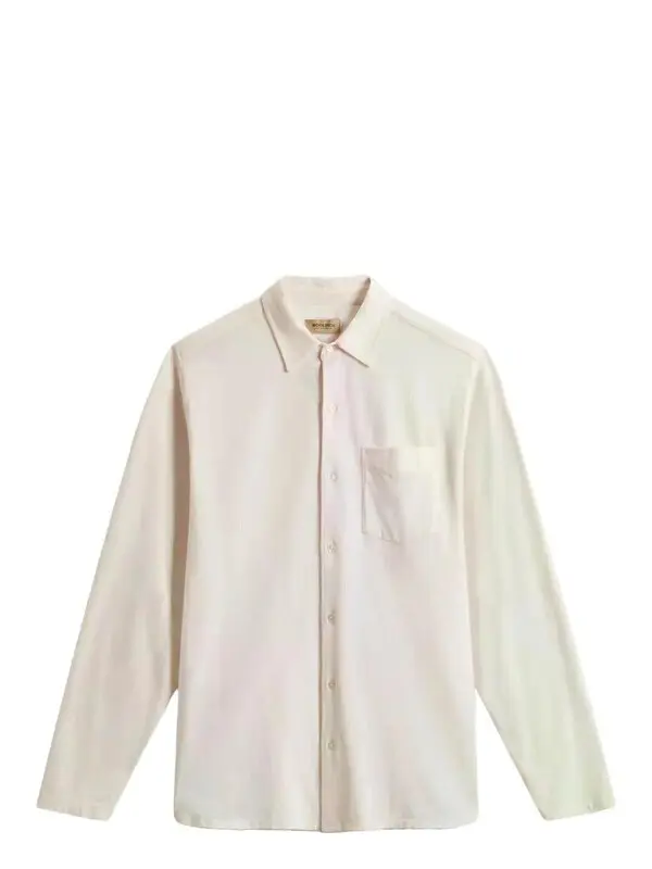 Woolrich Long-sleeve Pocket Shirt - Neutrals