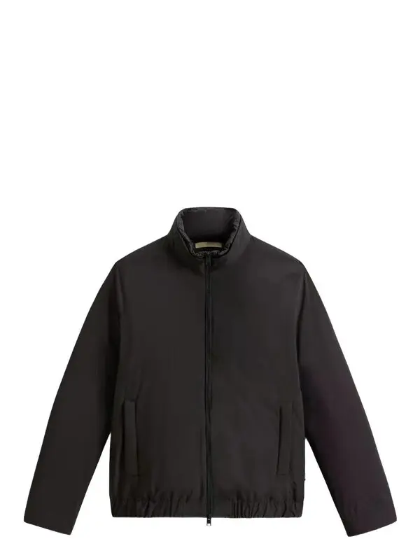 Woolrich High-neck Padded Bomber Jacket - Black