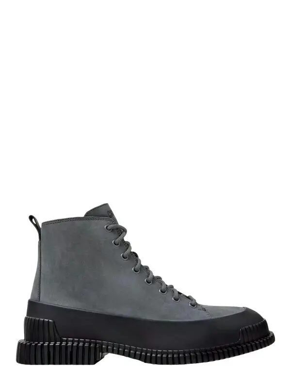 Camper Pix Lace-up Boots - Grey