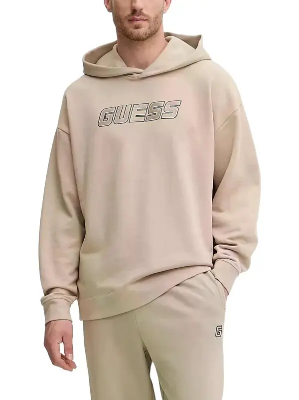 Guess 1981 Logo Hoodie - Neutrals
