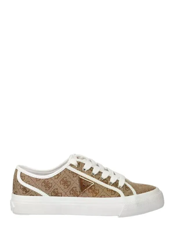 Guess Logo-print Sneakers - Neutrals