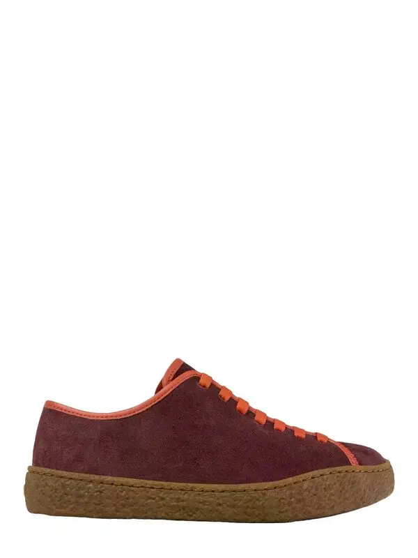 Camper Peu Terreno Suede Lace-up Sneakers - Red