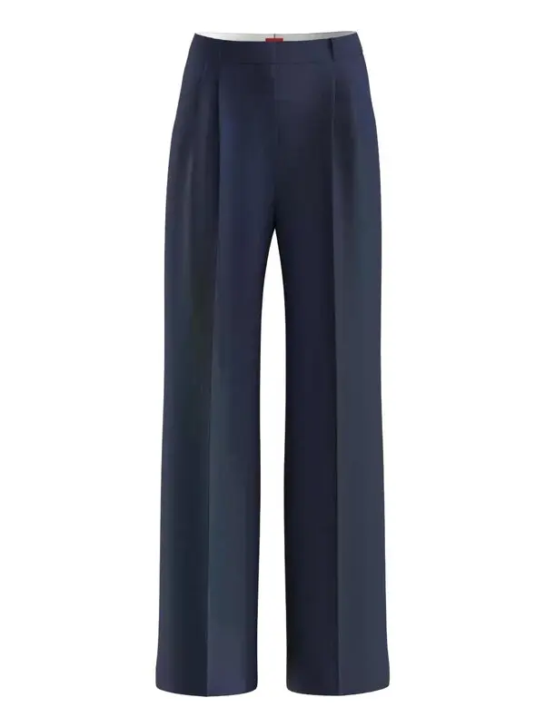 Hugo Pleated Trousers - Blue