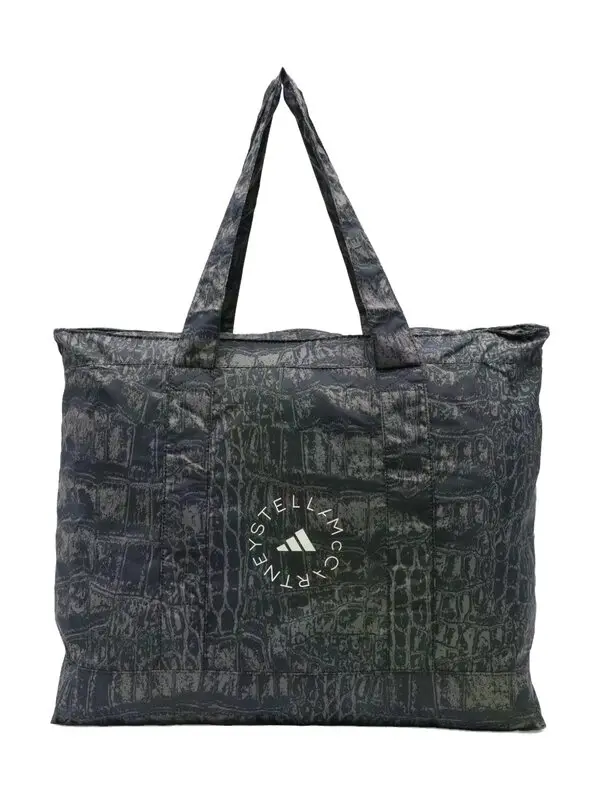 Adidas Large Printed Tote Bag - Black