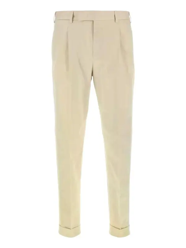 PT TORINO Pleated Trousers - Neutrals