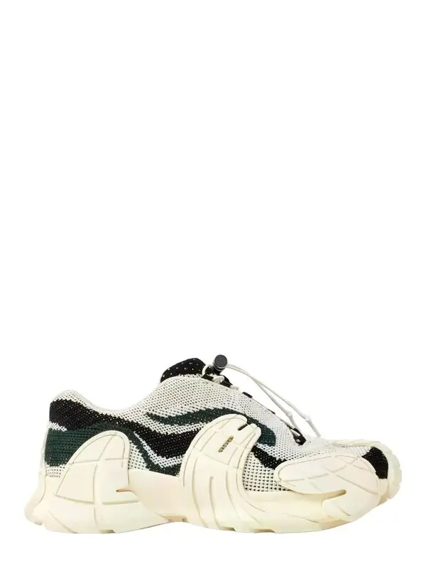 Camper Tormenta Knit-panelled Sneakers - White