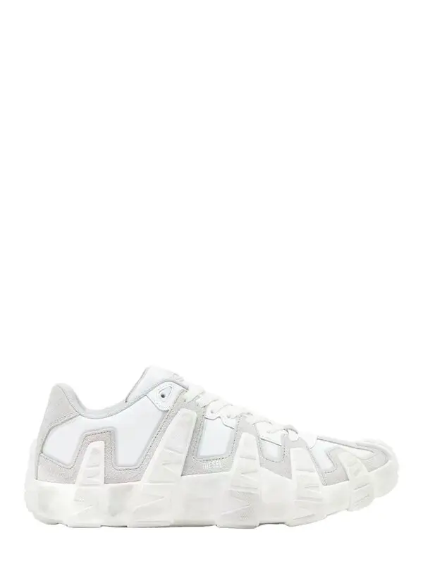 DIESEL® Lace-up Low-top Sneakers - White