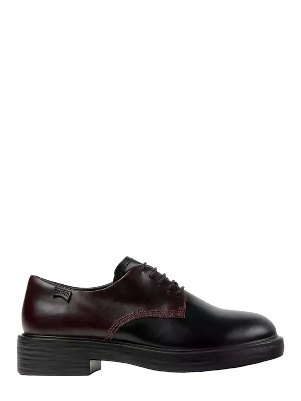 Camper Leather Derby Shoes - Black