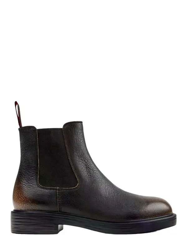 Camper Dean Leather Chelsea Boots - Brown