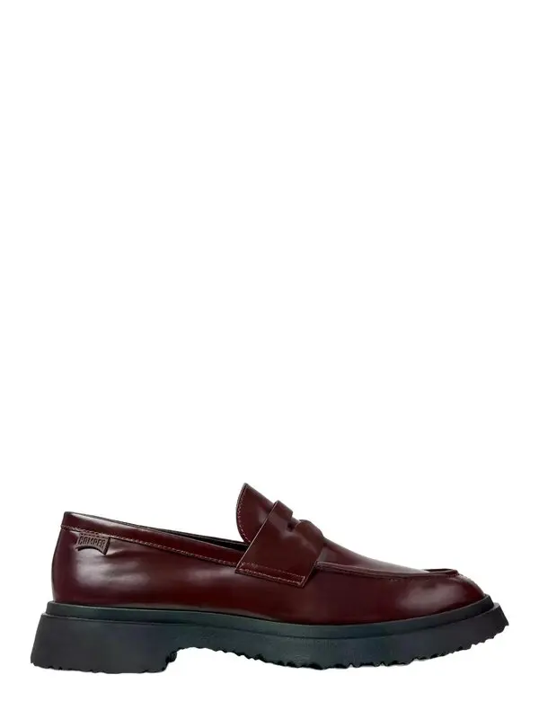 Camper Walden Leather Loafers - Red
