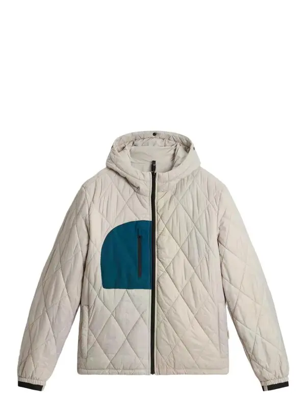 Woolrich Diamond-quilting Jacket - Blue