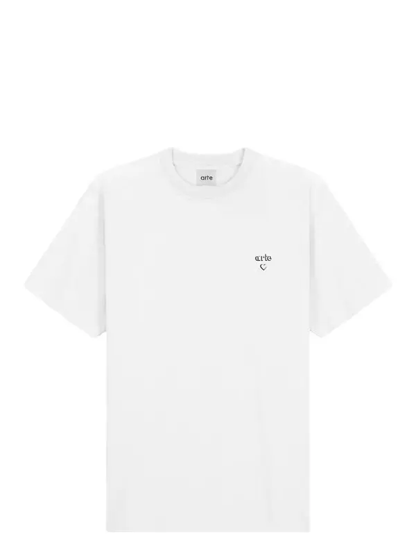 ARTE ANTWERP Graphic-logo Short-sleeves T-shirt - White