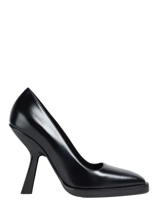 FERRAGAMO Anser Leather Pumps - Black