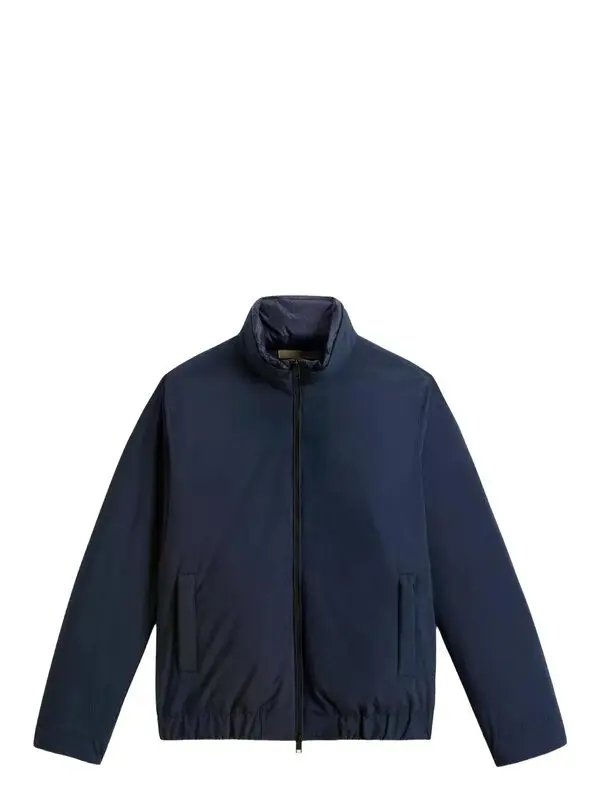 Woolrich Padded Bomber Jacket - Blue