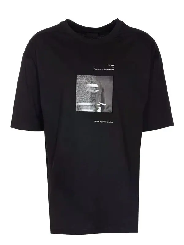 THOM KROM Graphic-print T-shirt - Black