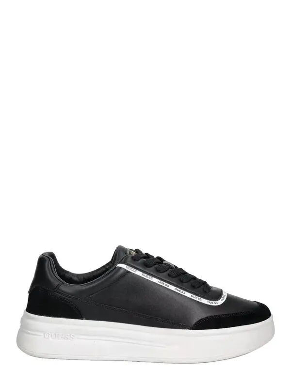 Guess Winno Logo-detail Platform Sneakers - Black