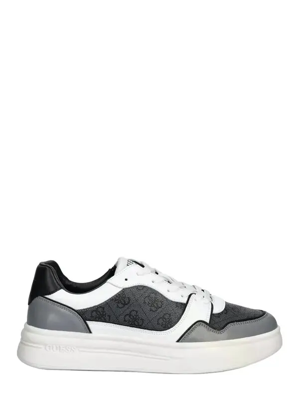 Guess Winno Logo-print Sneakers - Black