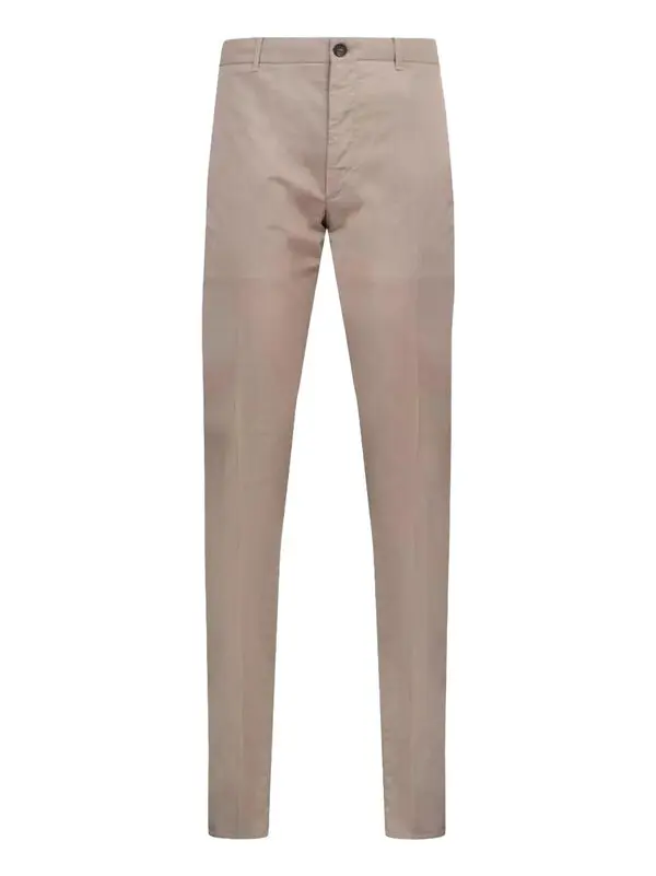 Incotex Elastic-waistband Trousers - Neutrals