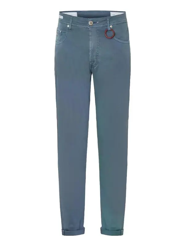 TRAMAROSSA Five-pocket Jeans With Ring Detail - Blue