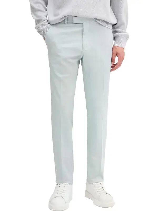 Karl Lagerfeld Pressed-crease Trousers - Grey