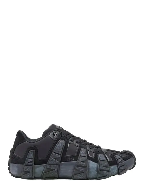 DIESEL Lace-up Sneakers - Black