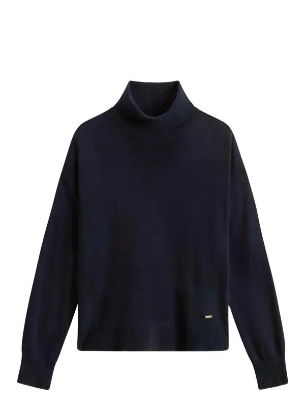 Woolrich Turtleneck Wool Sweater - Blue