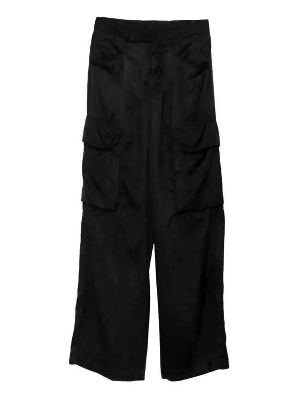 Rick Owens Cargo-pocket Trousers - Black