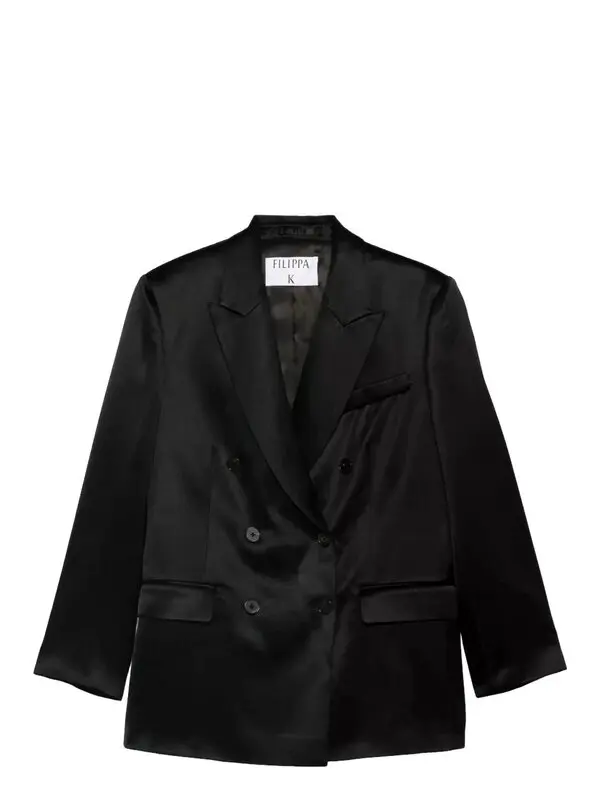 Filippa K Double-breasted Blazer - Black