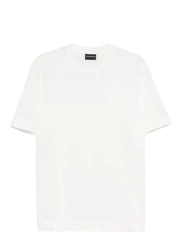Emporio Armani Crew-neck Cotton T-shirt - White