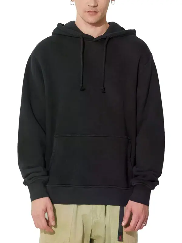 424 Long-sleeve Cotton Hoodie - Black