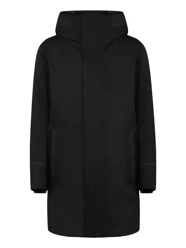 Fusalp Buttoned-pockets Hooded Parka - Black
