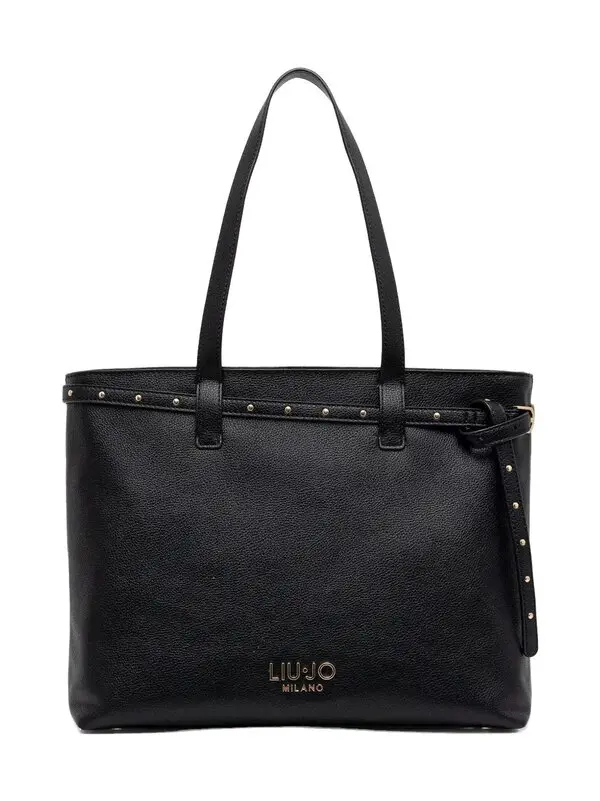 Liu Jo Studded Belt Shoulder Bag - Black