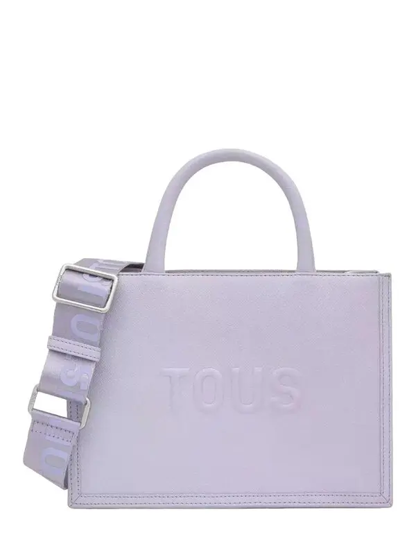 TOUS Brenda Logo-embossed Tote Bag - Purple