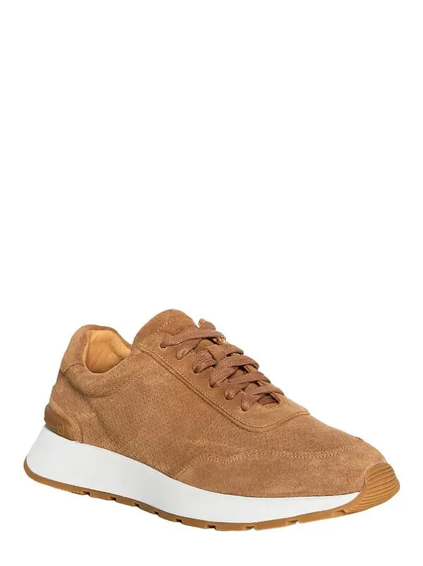 Peter Millar Wayfare Runner Sneakers - Dark Jute
