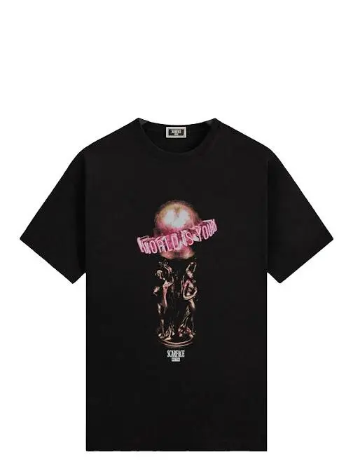 Kith X Scarface The World Is Yours Tee Shirt - Black