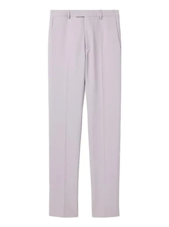 Gucci Dry Wool Gabardine Pant - Pink