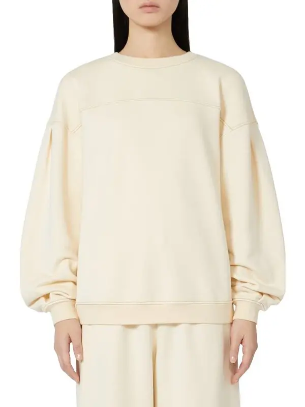 MM BY MAX MARA Mogol Oversized Sweatshirt - Ivory