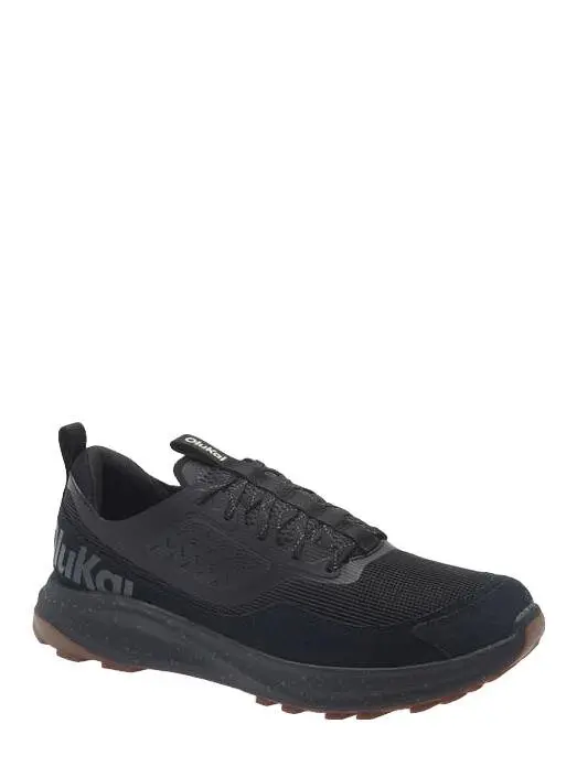 Olukai Makiki Water-resistant Trail Sneaker - Black/black