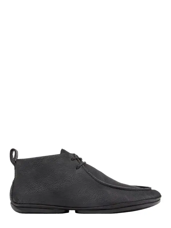 Camper Right Nina Leather Desert Boots - Black