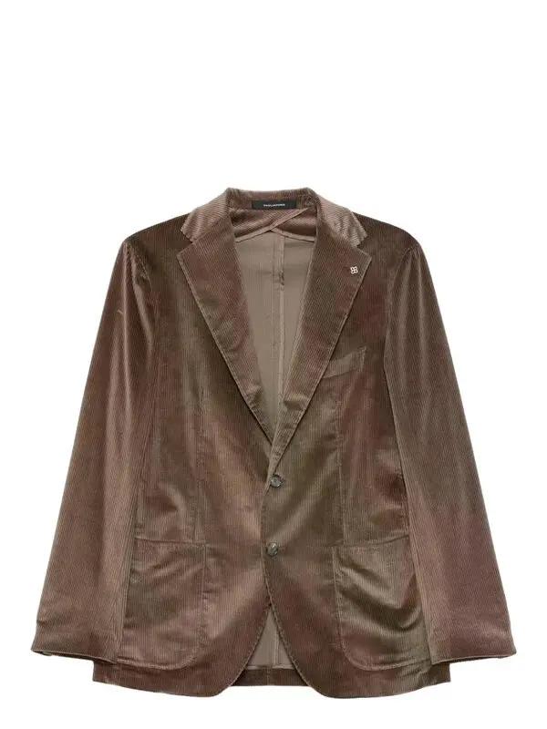 Tagliatore Corduroy Blazer - Brown