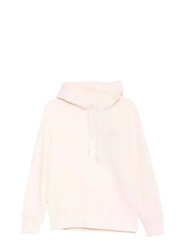 AUTRY Logo-embroidered Hoodie - Pink