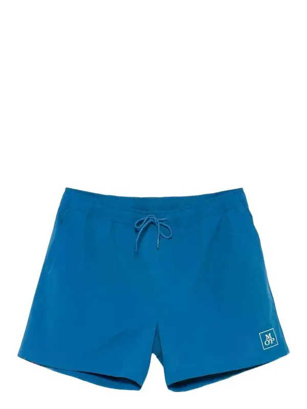 Marc O'polo Logo-print Swim Shorts - Blue