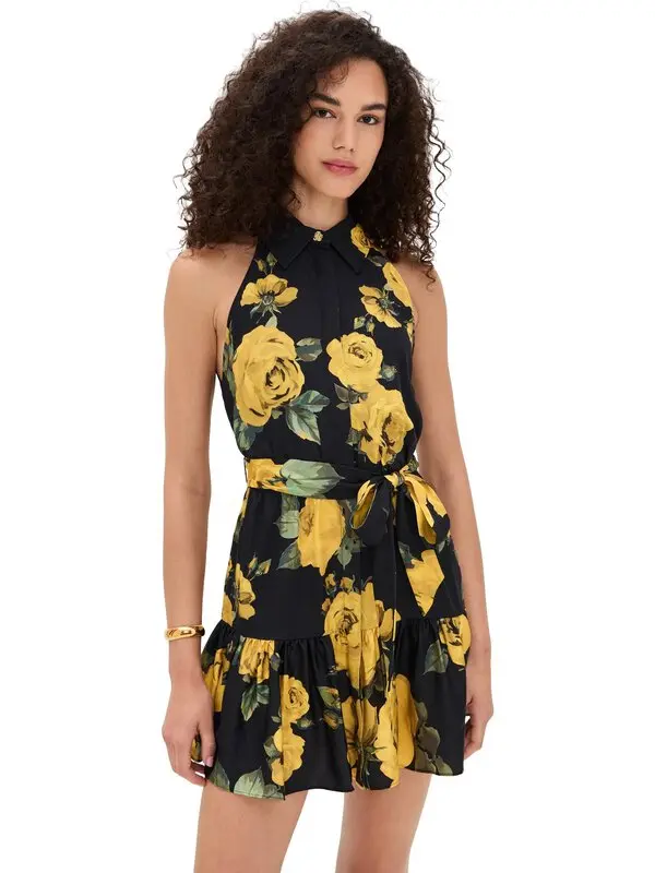 Alice + Olivia Miranda Mini Dress - Rosehips